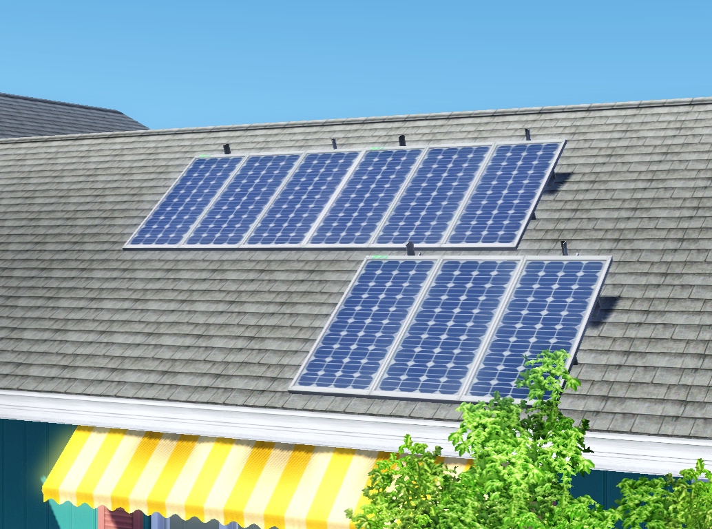 Mod The Sims - Solar Redux: A Sensible Panel