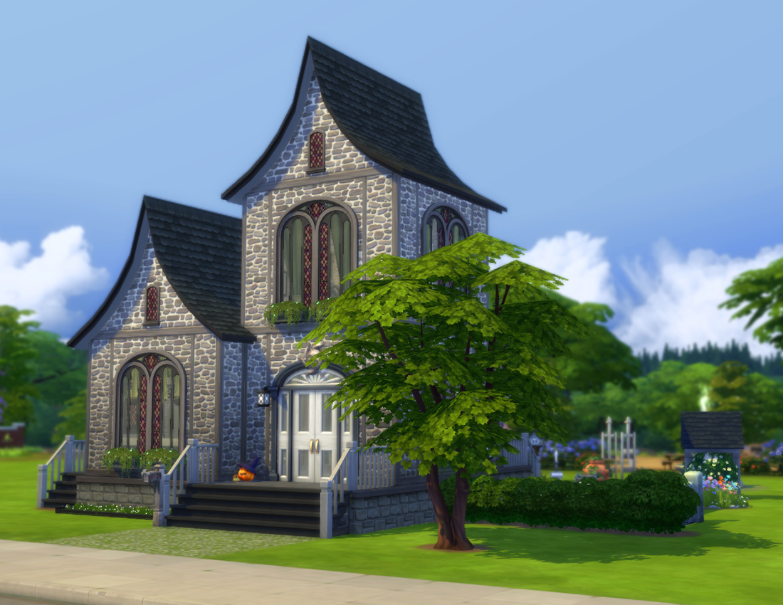 Mod The Sims - Church of Saint Circe (2br, 2bath) (no CC)
