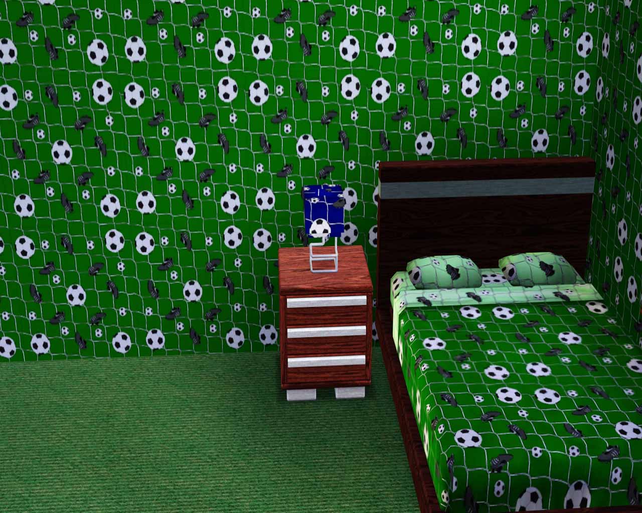 Mod The Sims - Soccer/Football Pattern