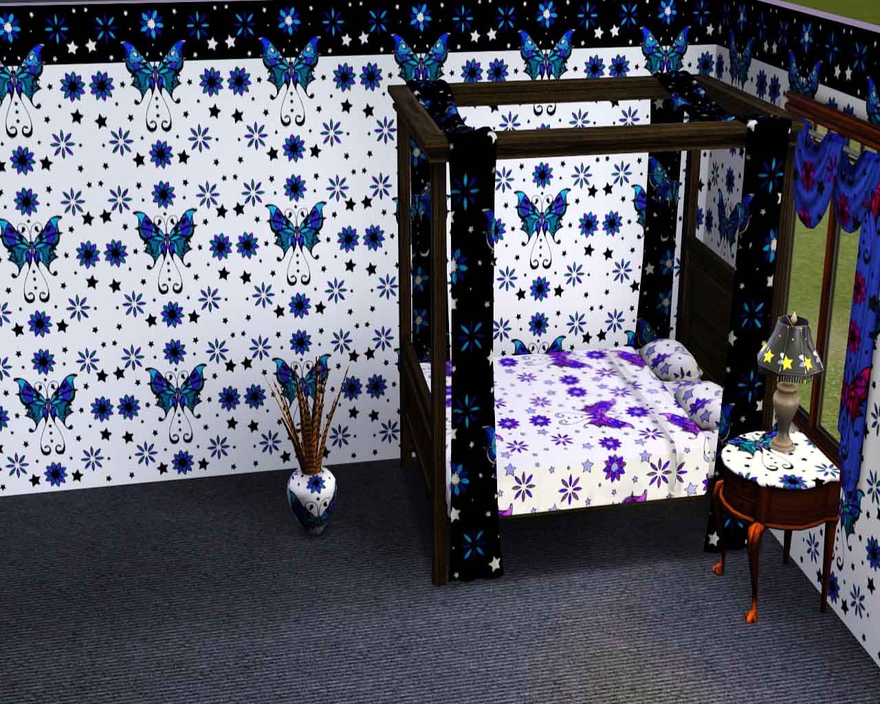 Mod The Sims - Butterfly Pattern