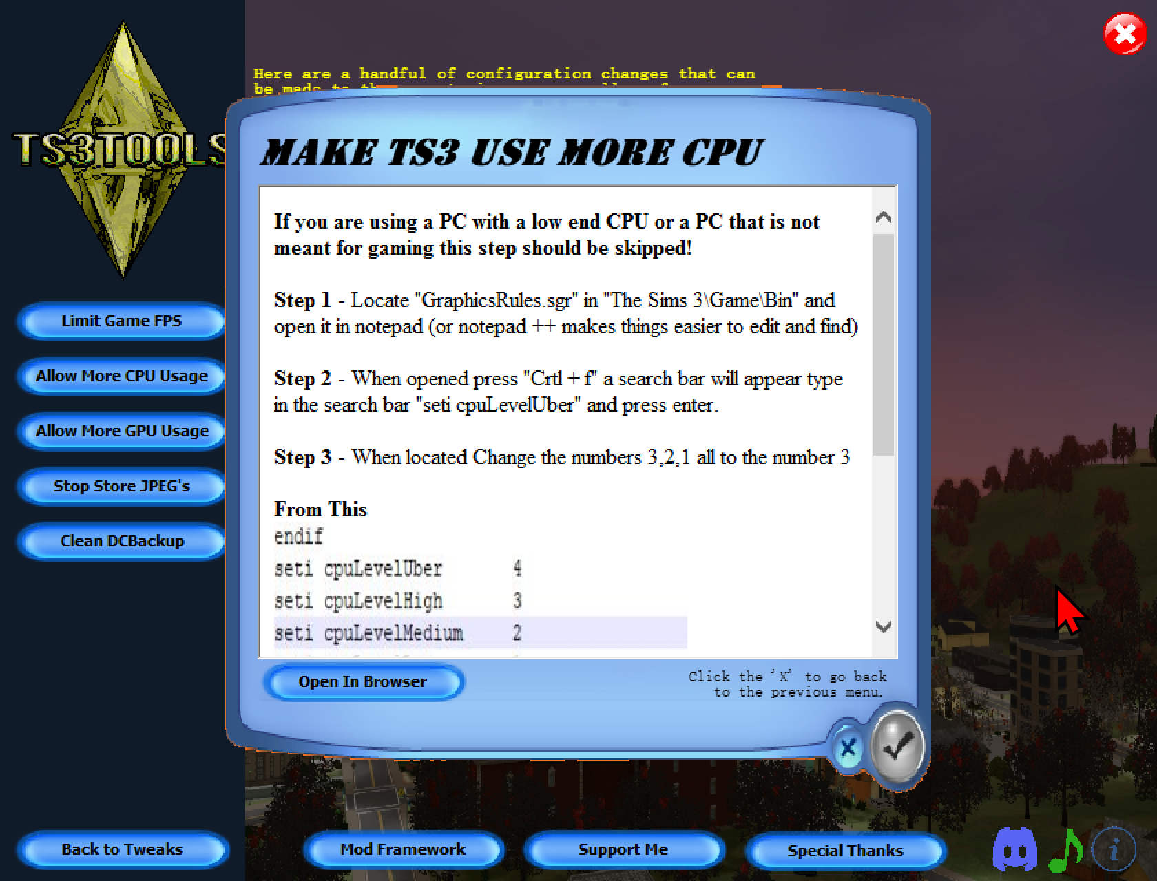 Mod The Sims - TS3Tools - Revolutionize Your Sims 3 Experience!