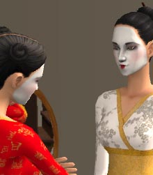 Mod The Sims - Geisha Makeup