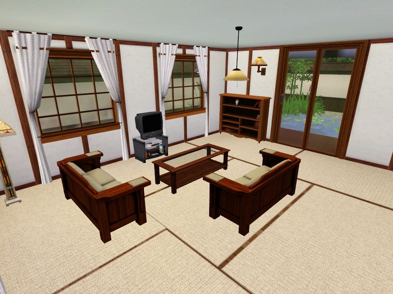 Mod The Sims - The Yomoshoto Residence - A traditional Japanese House