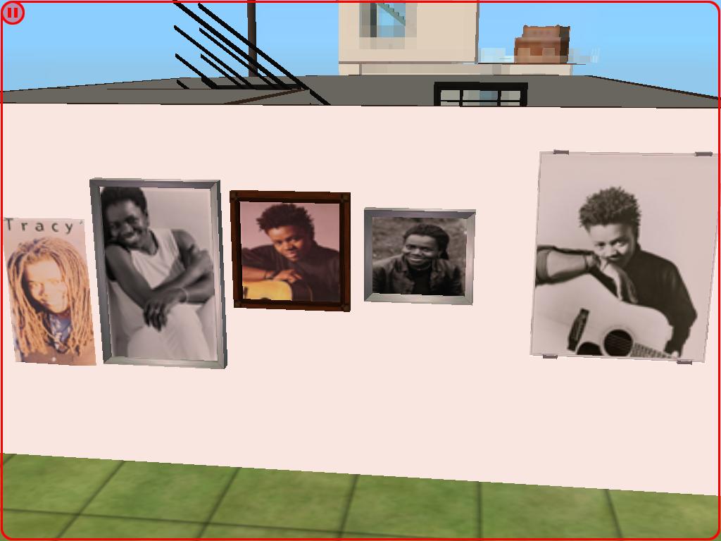 Mod The Sims - Tracy Chapman wall hangings