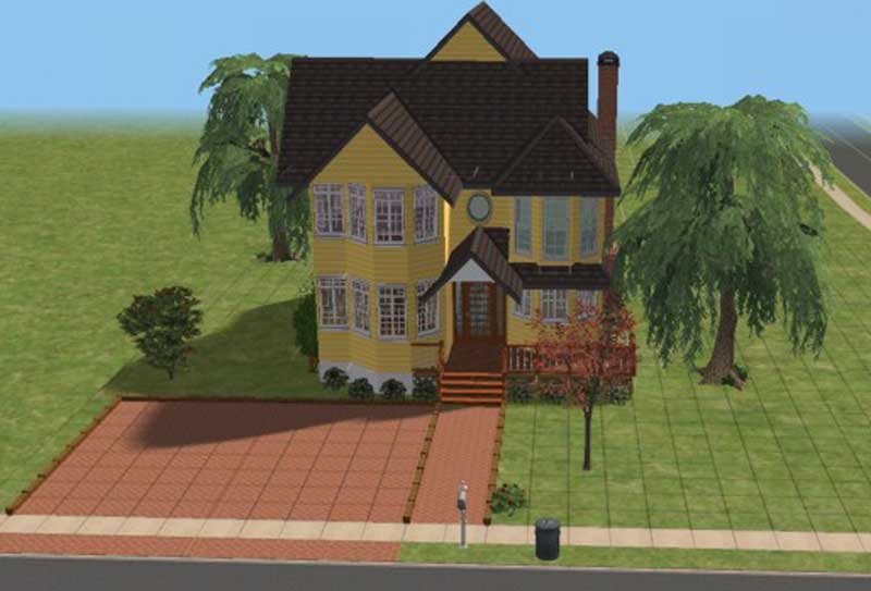Mod The Sims - Elegant Victorian-style house