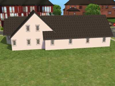 Mod The Sims - another ranch type starter home.