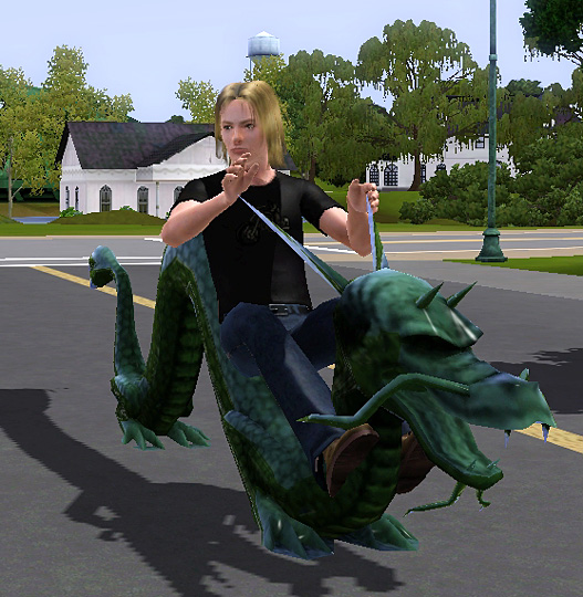 Mod The Sims - Rideable Dragon **MAJOR UPDATE - Can now take passengers**