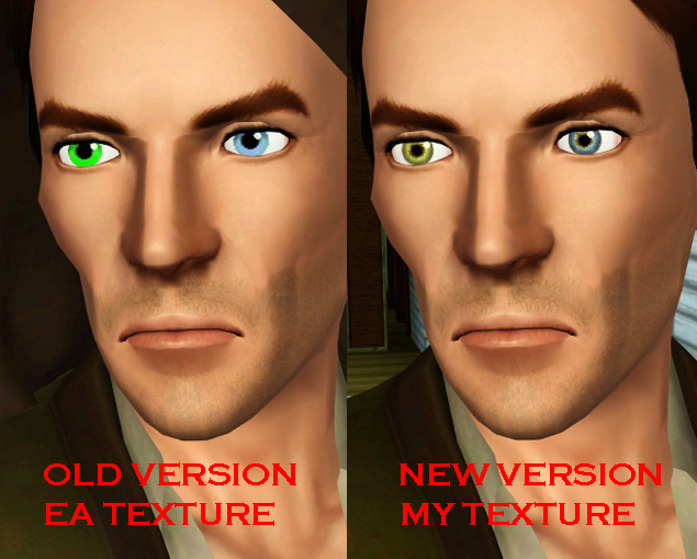 Mod The Sims - 2 Different Colour Eyes - Male and Female, Teen to Elder ...