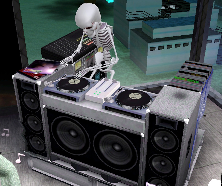 Mod The Sims - Sims 2 DJ Booth for Showtime