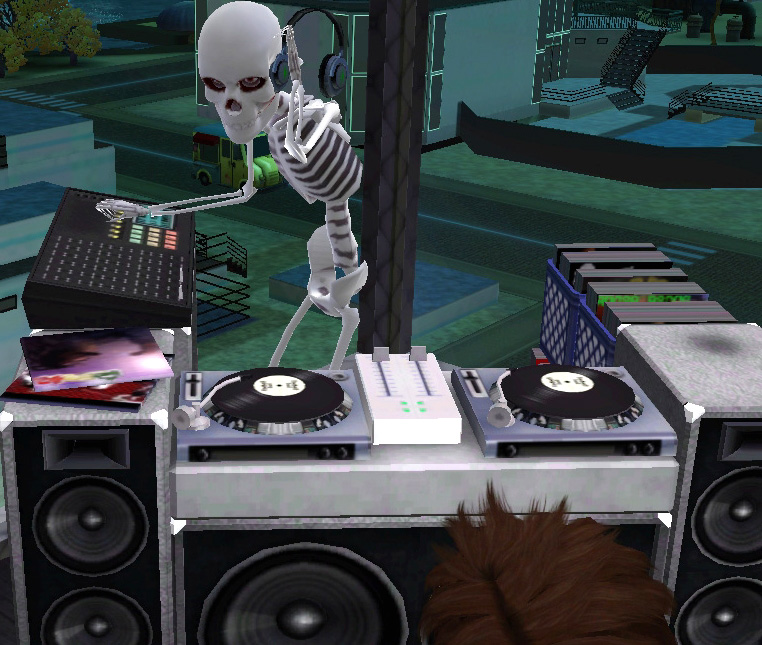 Mod The Sims - Sims 2 DJ Booth for Showtime