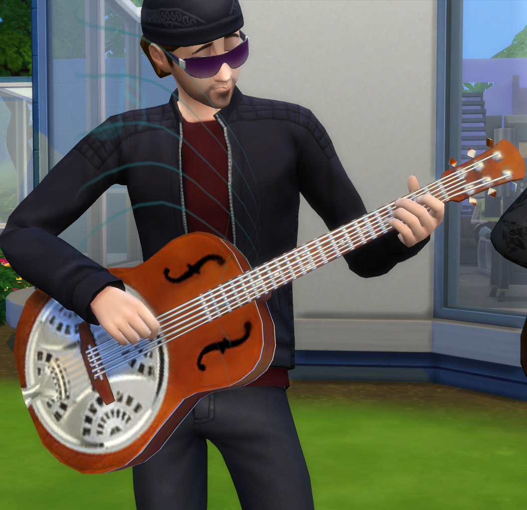Mod The Sims - 3 Classic Blues Guitars