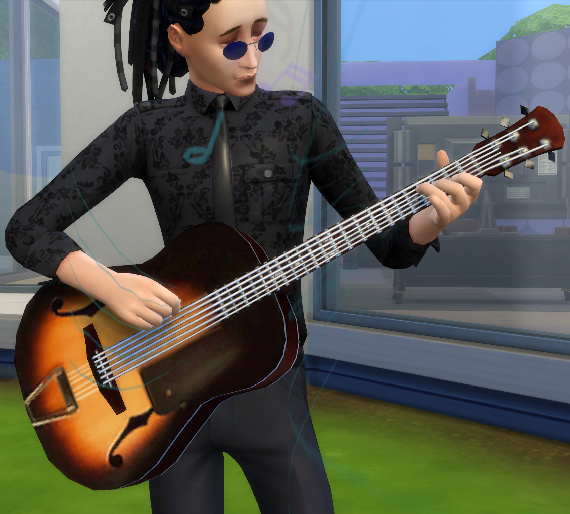 Mod The Sims - 3 Classic Blues Guitars