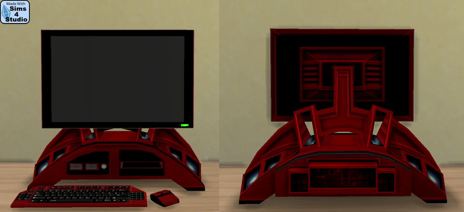 Mod The Sims - Vincent's Computer from Sims Life Stories