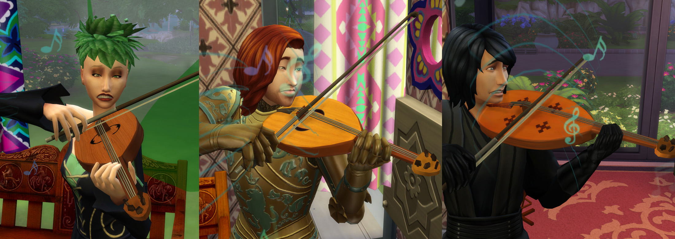 Mod The Sims - Vielle (Medieval Violin)