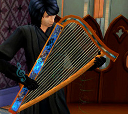 Mod The Sims - Handheld Playable Harp (Guitar Clone)