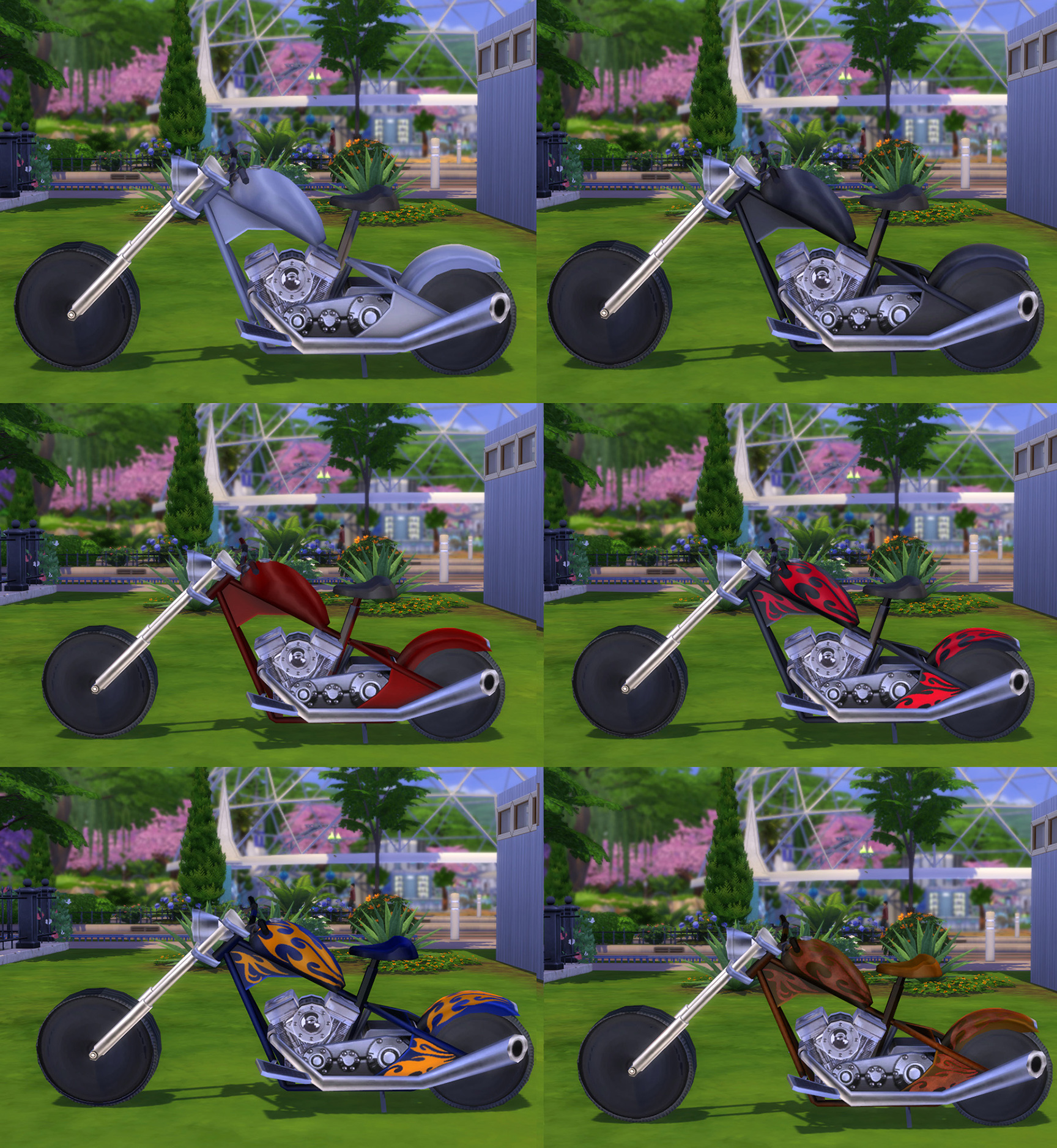 Mod The Sims - Rideable Motorcycle - The Beast, V2: FIXED version after ...