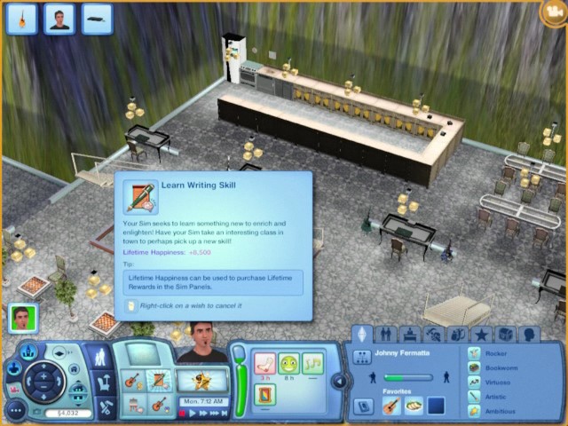 Mod The Sims - More Lifetime Happiness for Each Wish Completed