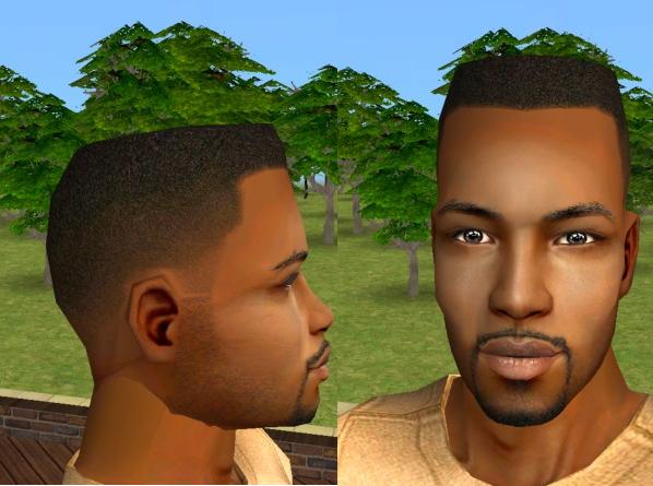 Mod The Sims - " JayUrban's Classic Flat-Top-Fade for the Brothas