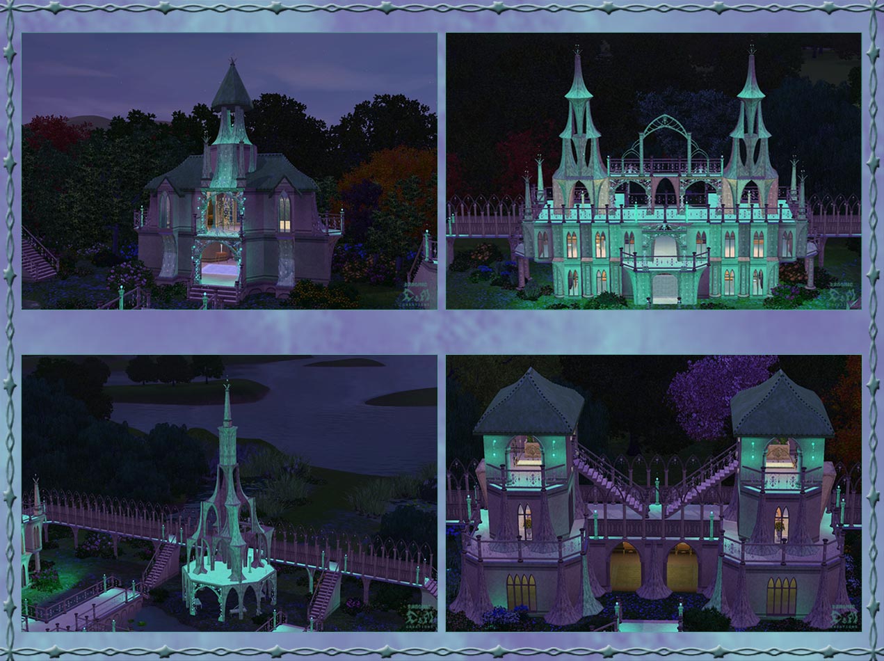 Mod The Sims - Elven Set. Part I: Build Mode