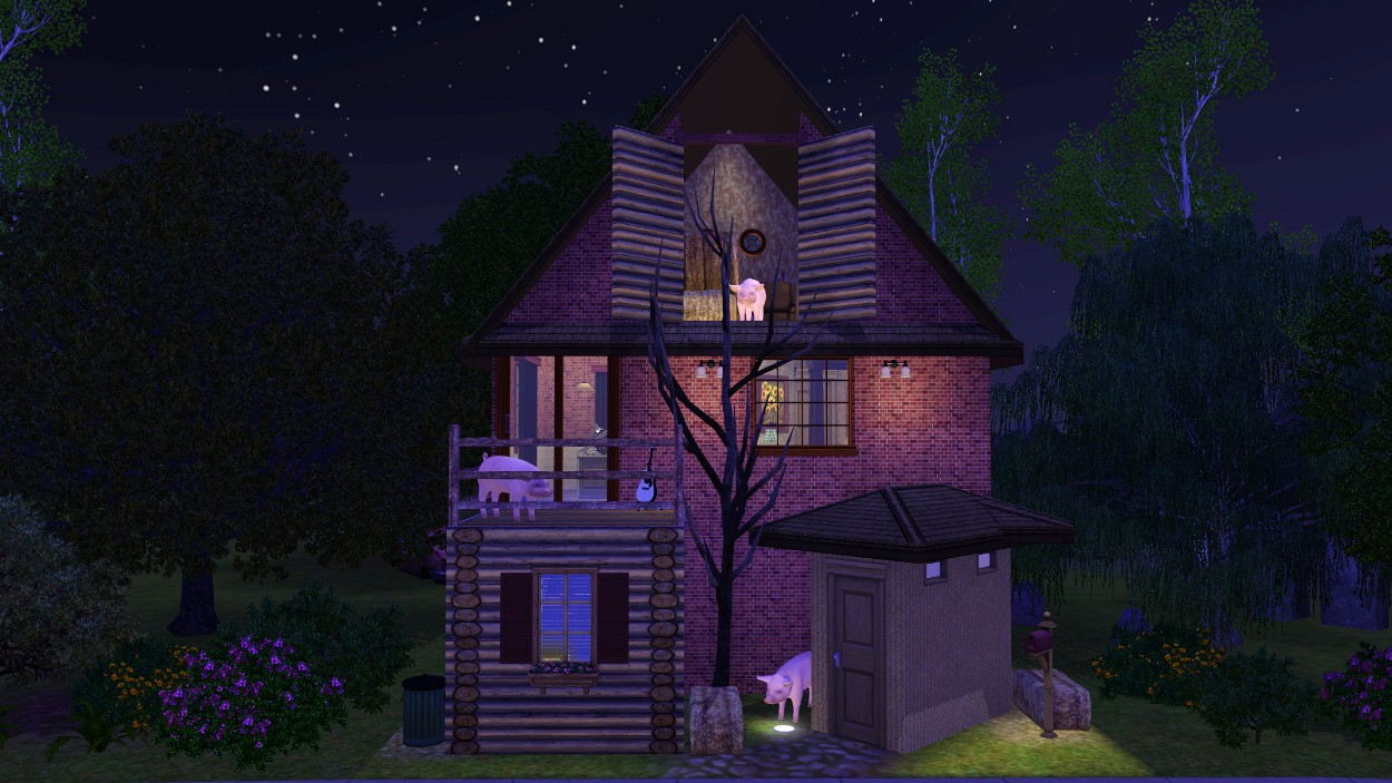 Mod The Sims - 3 Little Pigs House