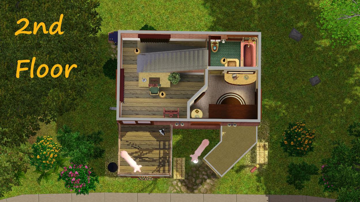 Mod The Sims - 3 Little Pigs House