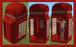 Mod The Sims - Community Phone hidden under a British decorative one ...