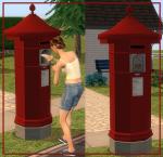 Mod The Sims - British Post Box : New mesh.