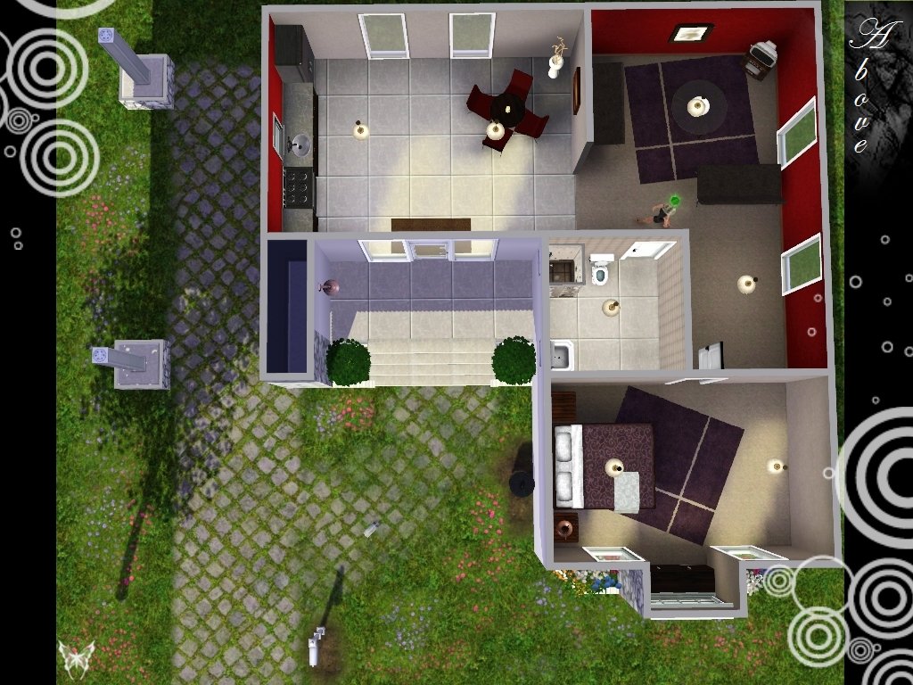 Mod The Sims - The Modern Rose Starter. (Under 16k)