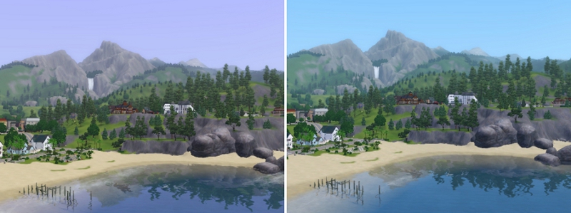 Mod The Sims - Sunny Sky - Default Sky Replacement. NEW: Now with Sunny ...