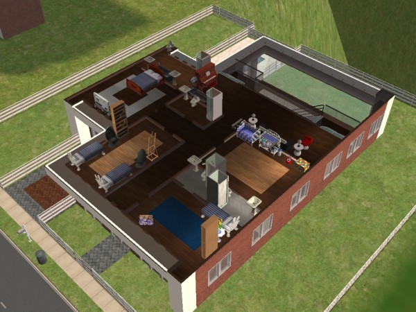 Mod The Sims - Retro Inspired House