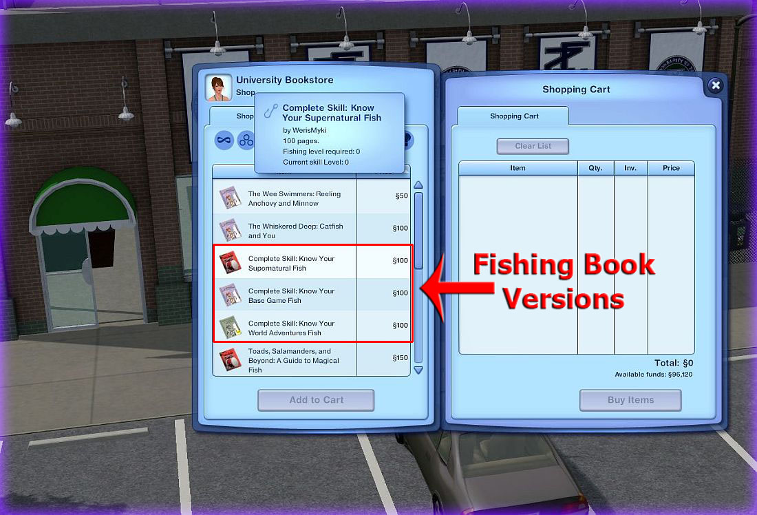 Mod The Sims - Non Default - Complete Skill Books Revised