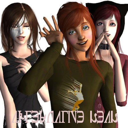 Mod The Sims - Simlish band posters