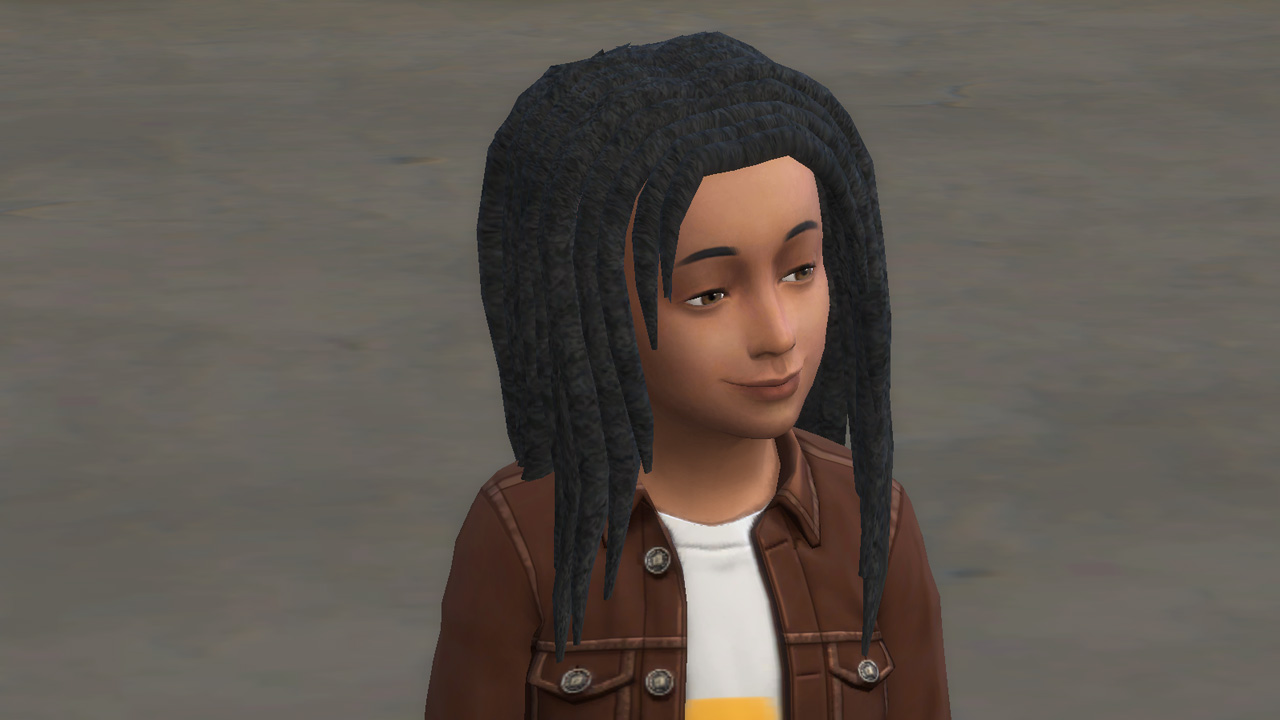 Mod The Sims - Bob Marley dreads Unisex. Child to elder