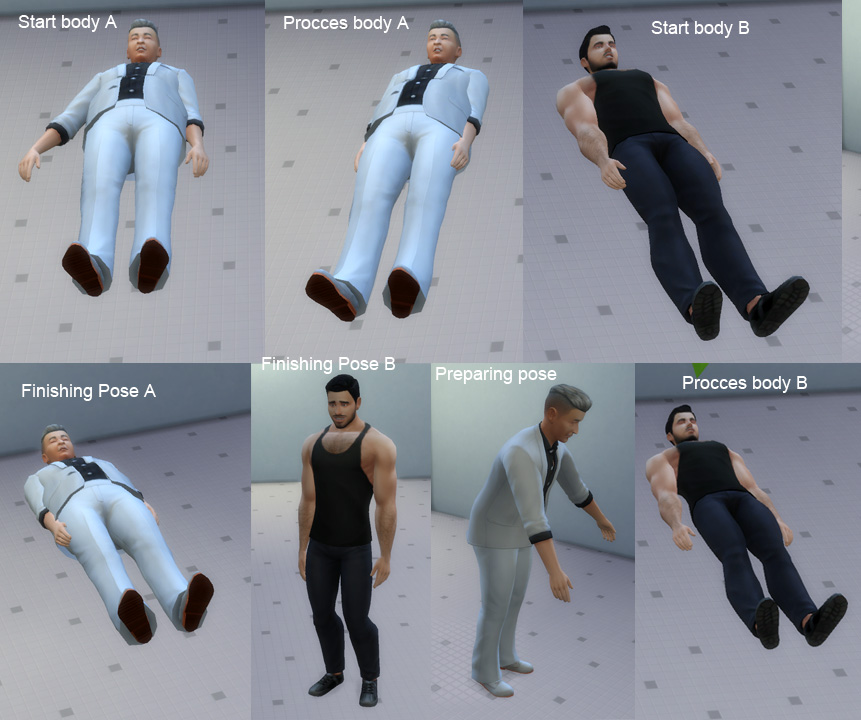 Mod The Sims - The brain swap machine with poses