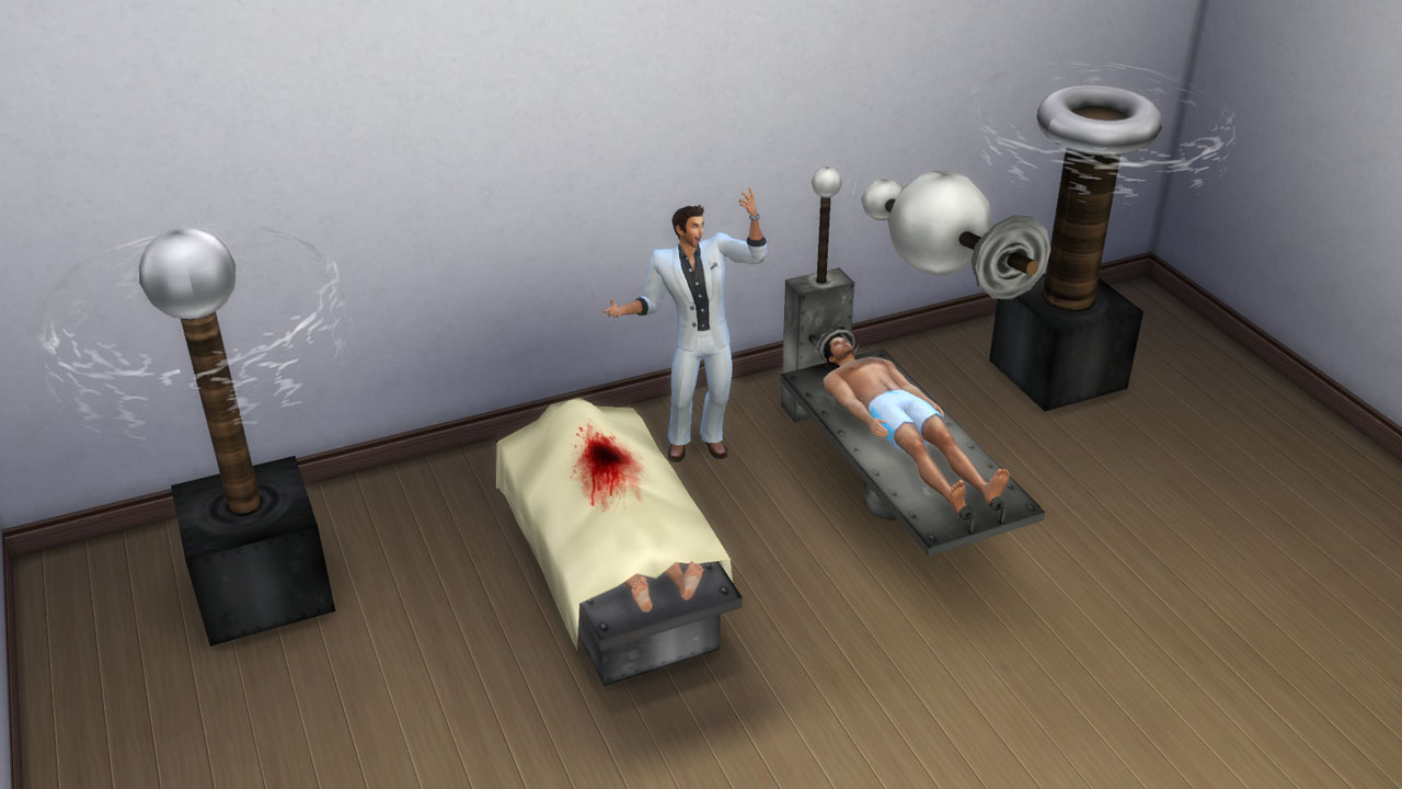 Mod The Sims - Frank Lab goodies. Update 19-10-2017 Add effects