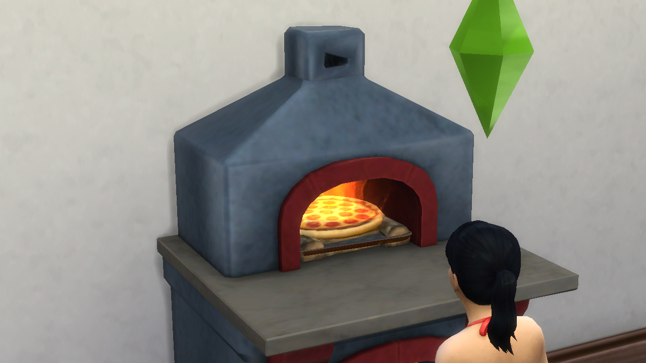 Mod The Sims - Montevista wood fire oven S3 conversion with animated fire