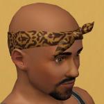 Mod The Sims - Tupac Shakur bandana. All ages