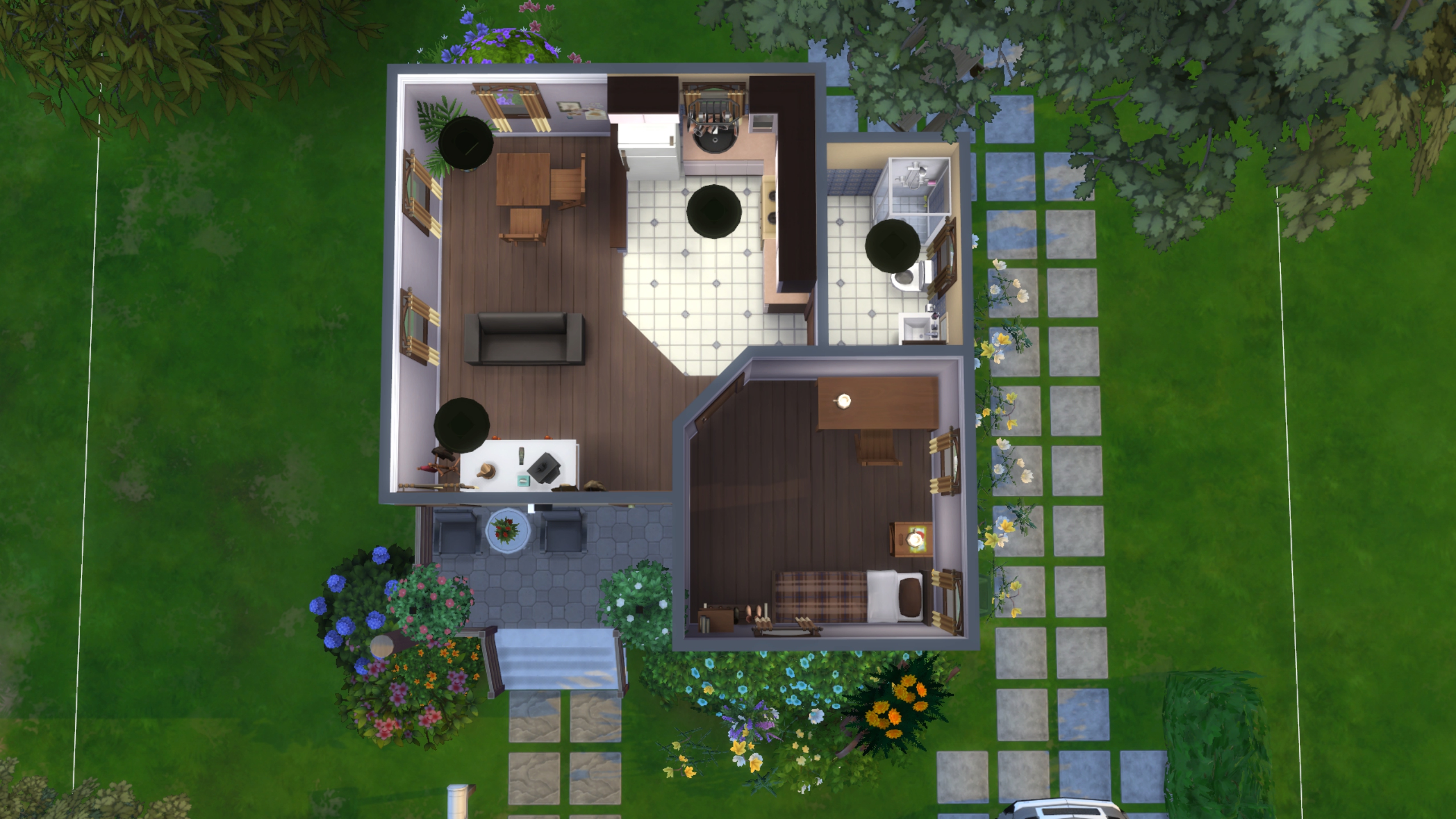 Mod The Sims - Base Game No CC Under 20K House