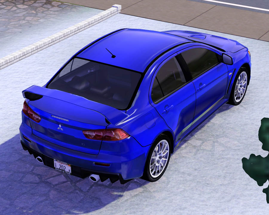Mod The Sims - 2008 Mitsubishi Lancer Evolution