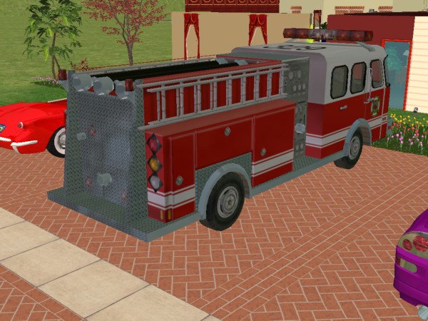 Mod The Sims - Fire Truck