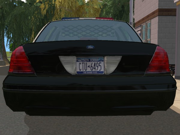 Mod The Sims - 2003 Ford Crown Victoria Police Car