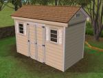 Mod The Sims - Outdoor Shed-63 Color Options!