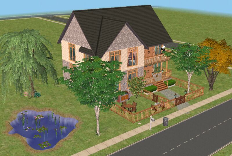 Mod The Sims - 47 Bluebell Lane - Base game, no custom content