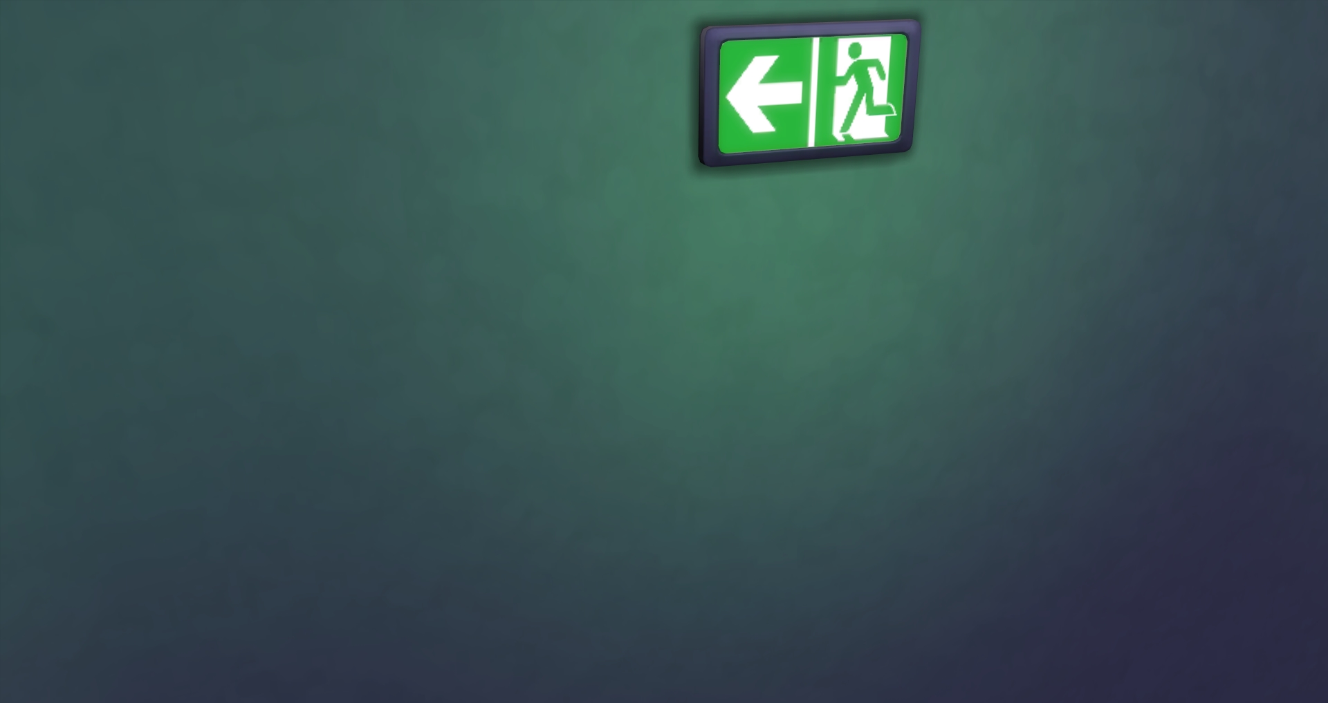 Mod The Sims - 0-Positiv - recolored emergency exit lighting