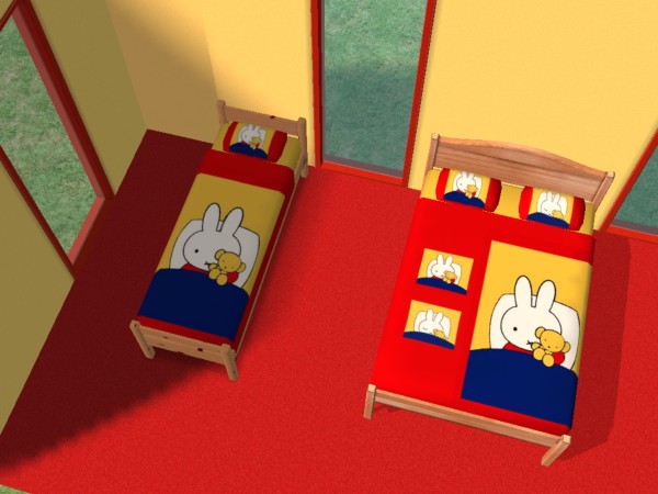 Mod The Sims - Miffy / Nijntje bedding
