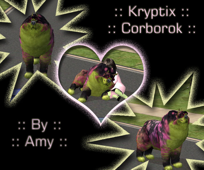 Mod The Sims - Kryptix Corborok - Alien Dog