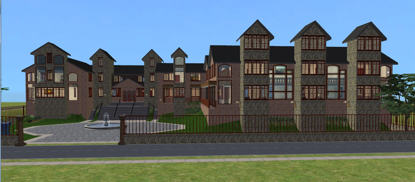 Mod The Sims Snobworthy Boarding School For Girls NO CC