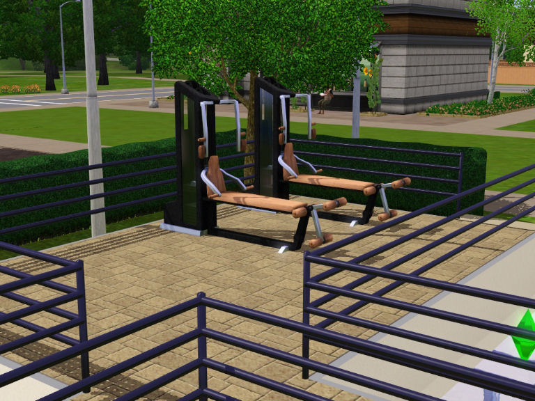 Mod The Sims - Community pool - In case of hot summer day.