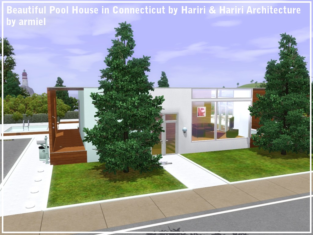 Mod The Sims - Beautiful Pool House in Connecticut by Hariri & Hariri ...