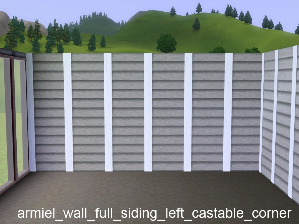 Mod The Sims - Wall fixes + one new wall